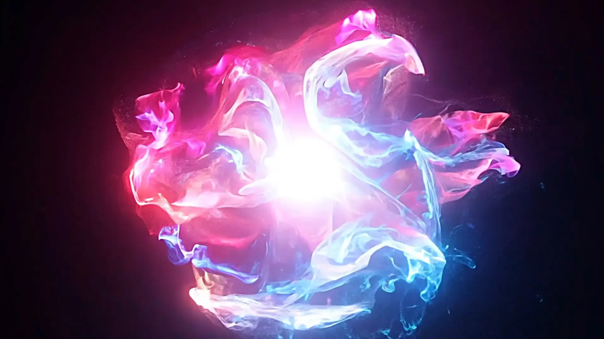 Abstract Light Smoke Overlay For Sci-Fi Logo Animation | Videos